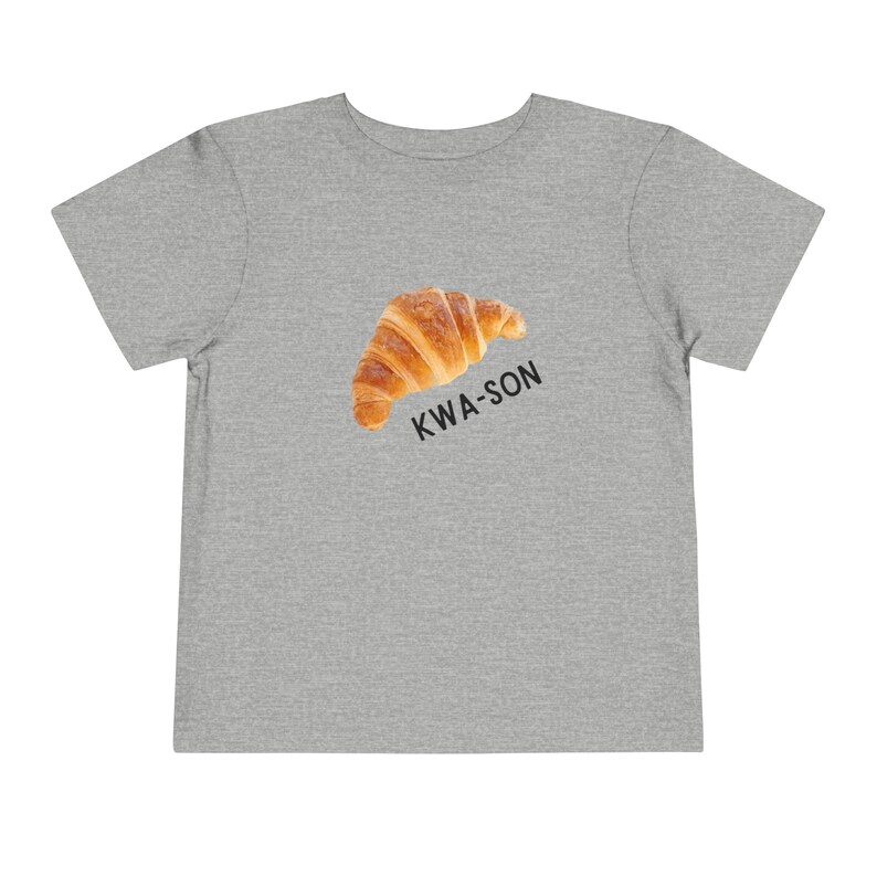 Kwason Kids Shirt, How to Say Croissant Tee, Baby Tshirt, Francophone ...