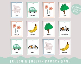 Italian/english Memory Game | Toddler Learning | Educational Games ...