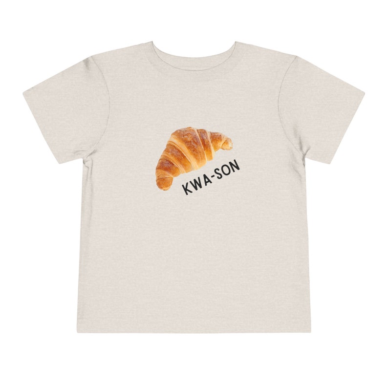 Kwason Kids Shirt, How to Say Croissant Tee, Baby Tshirt, Francophone ...