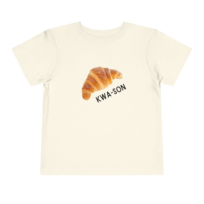Kwason Kids Shirt, How to Say Croissant Tee, Baby Tshirt, Francophone ...