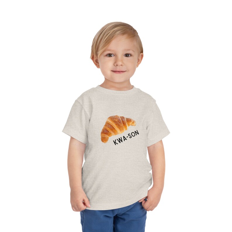 Kwason Kids Shirt, How to Say Croissant Tee, Baby Tshirt, Francophone ...