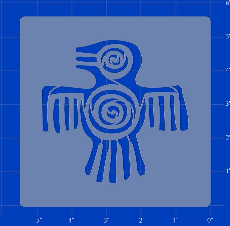 Maya #2 Stencil for Airbrush or Painting - Etsy