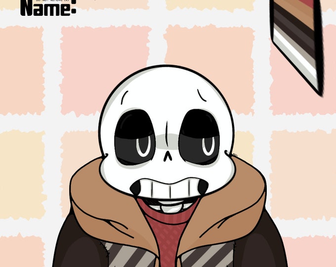 Undertale OC Adopt Sans Fall Leaves Themed - Etsy