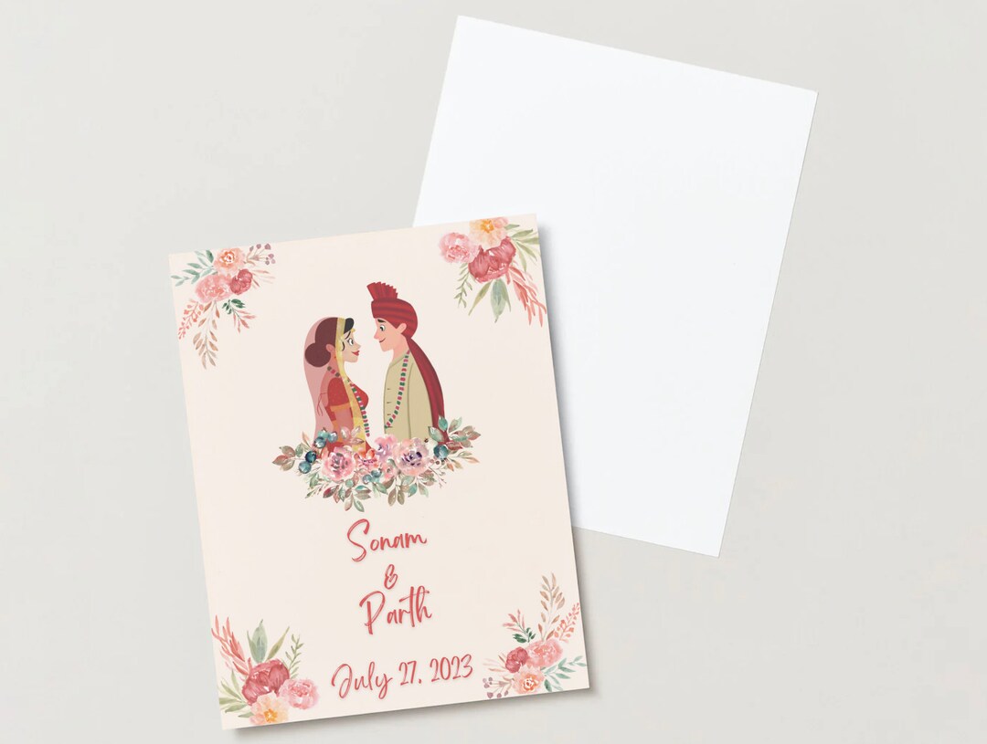 Indian Wedding Digital Customizable Sign - Etsy