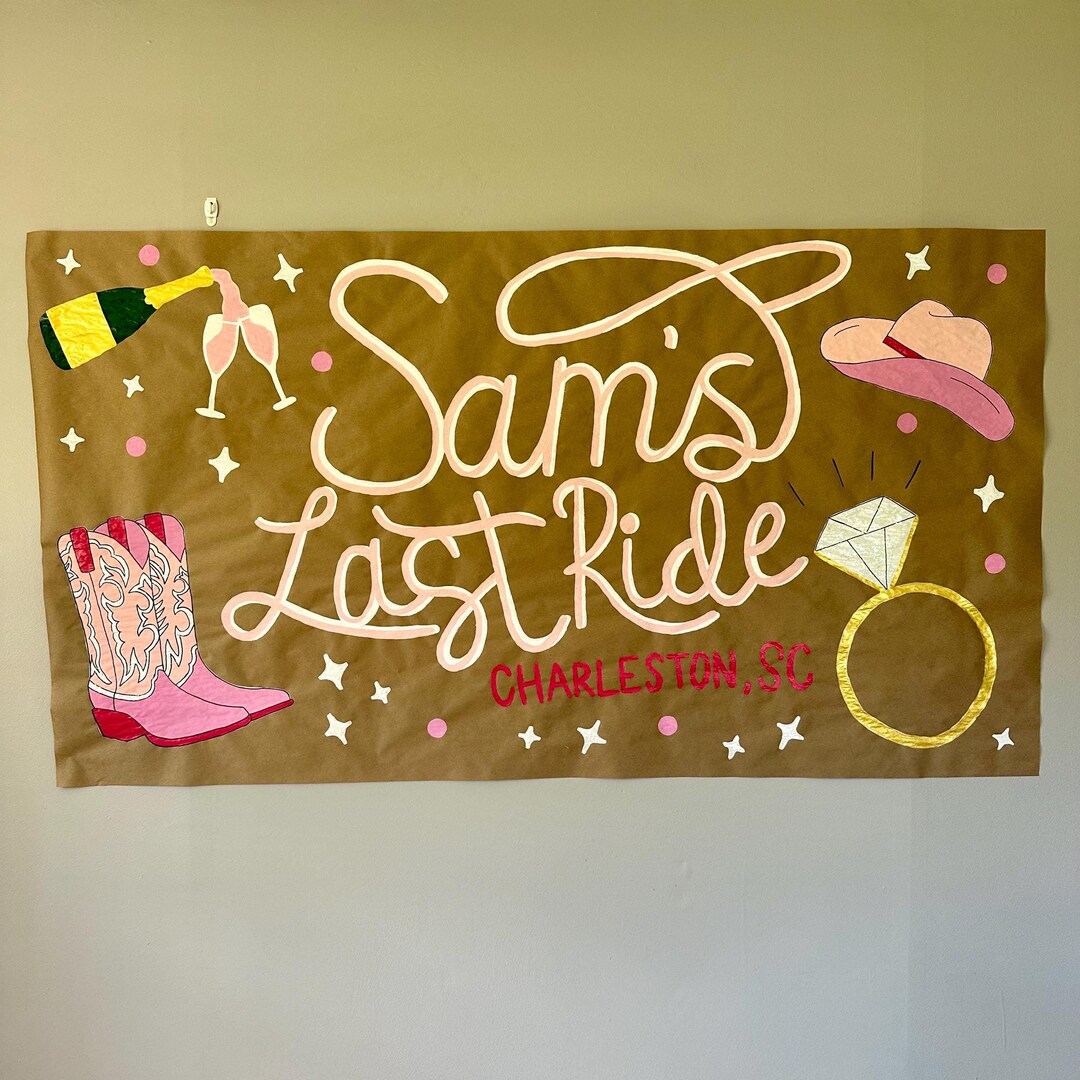 Custom Hand-painted Party Banners – Unique, Personalized, & Vibrant ...