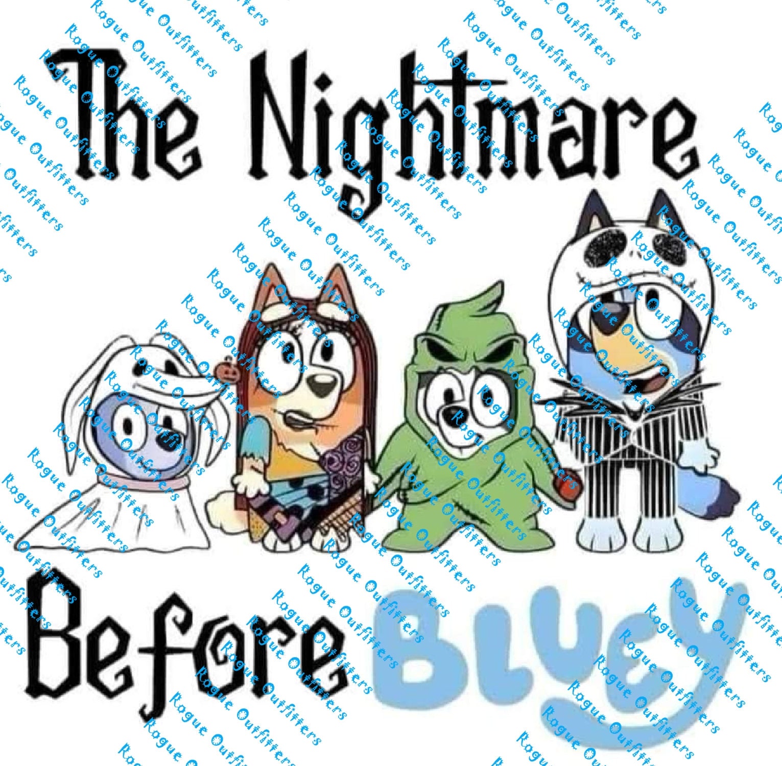 Bluey Halloween Png - Etsy