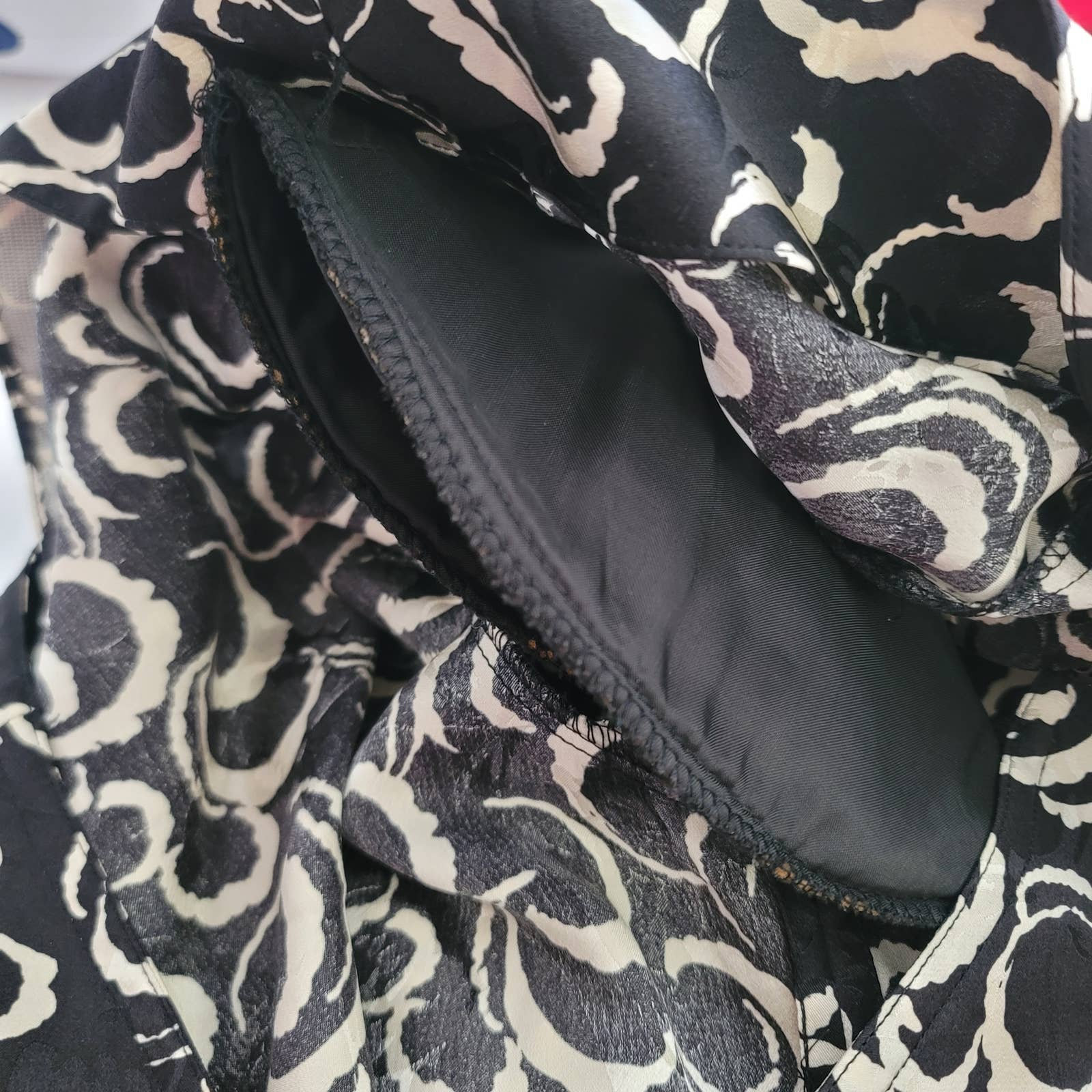 Vintage 80s Maggie London Jeannene Booher Silk Dress Size 10 Black ...