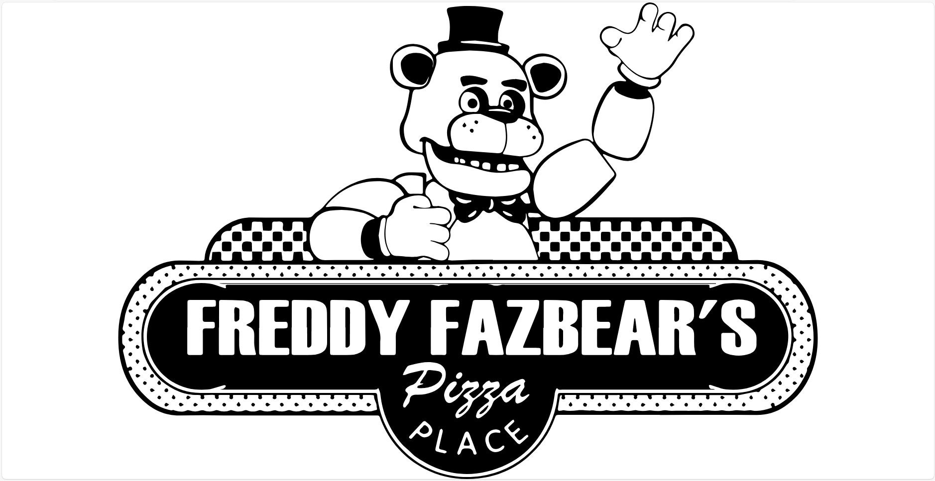 FNAF Movie Sign SVG File Download! Highest Quality* - Etsy