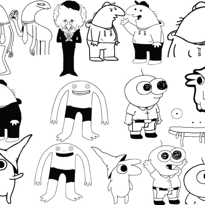 Smile Friends Decal - Etsy