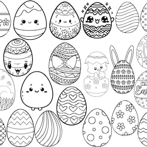 Easter Egg Themed Svgs File Pack! *highest Quality* - Etsy