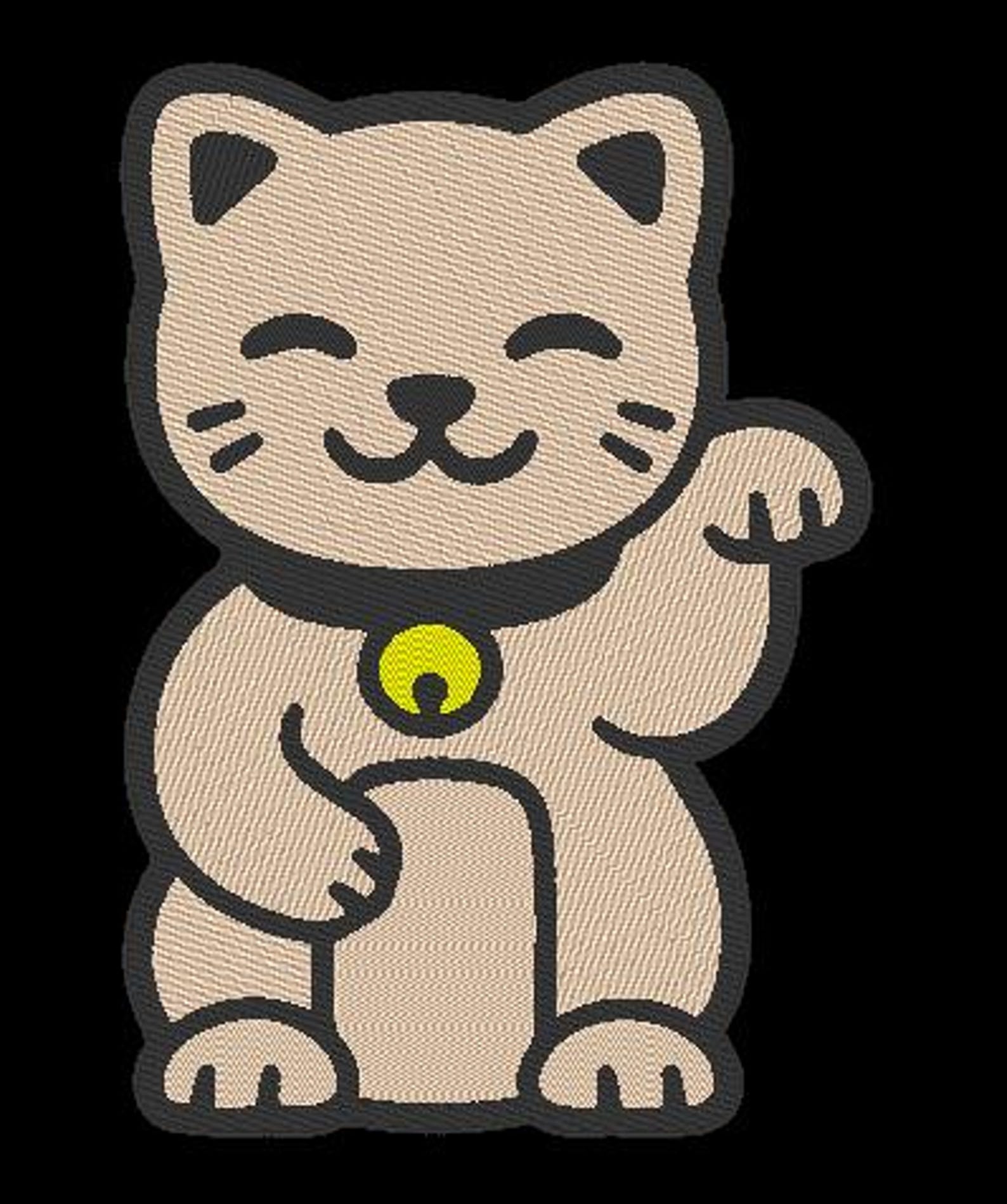 Lucky Cat Themed PES Embroidery File Pack! *easy to Use* - Etsy