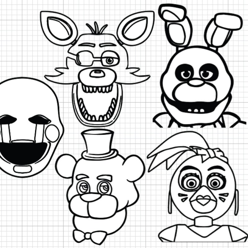 Five nights at freddy's characters bonnie - Etsy.de