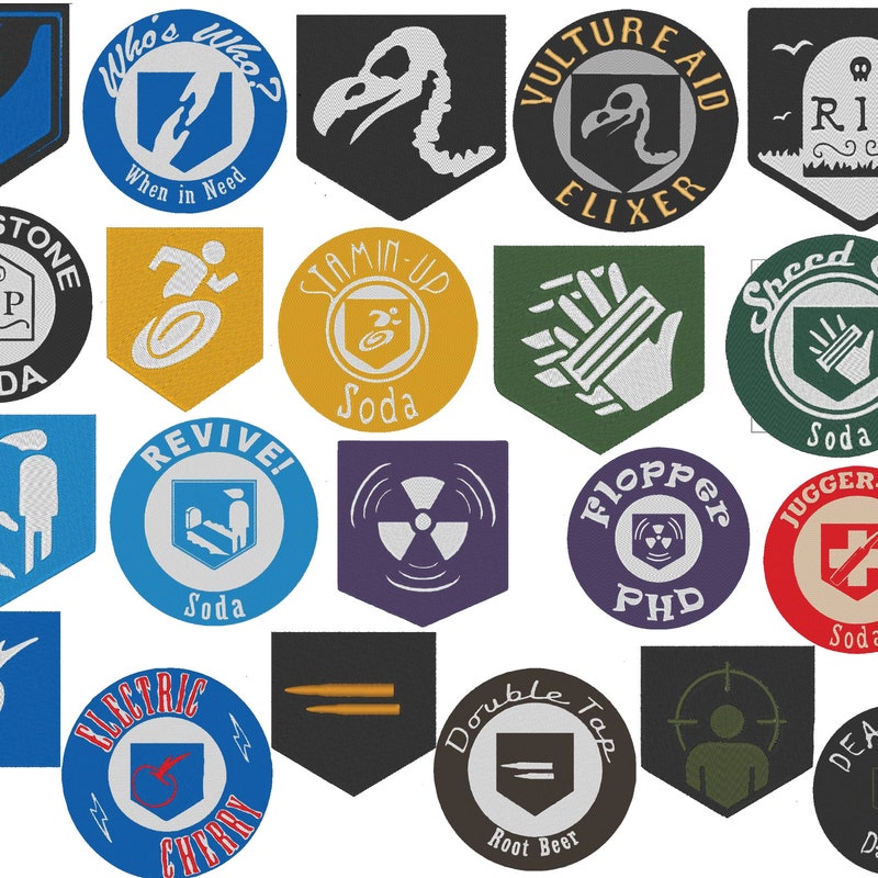 Call of Duty Perk Bottles - Etsy