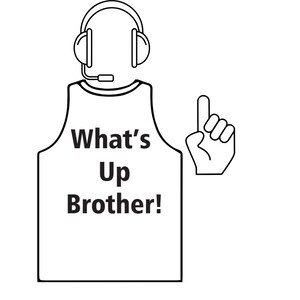 What's up Brother! Funny Sketch Streamer Meme SVG File Download! *easy ...
