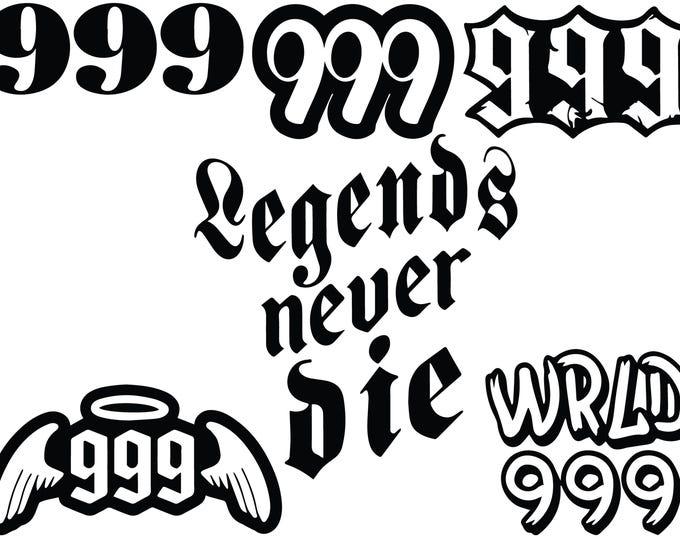 Juice Wrld 999 Symbol - Etsy