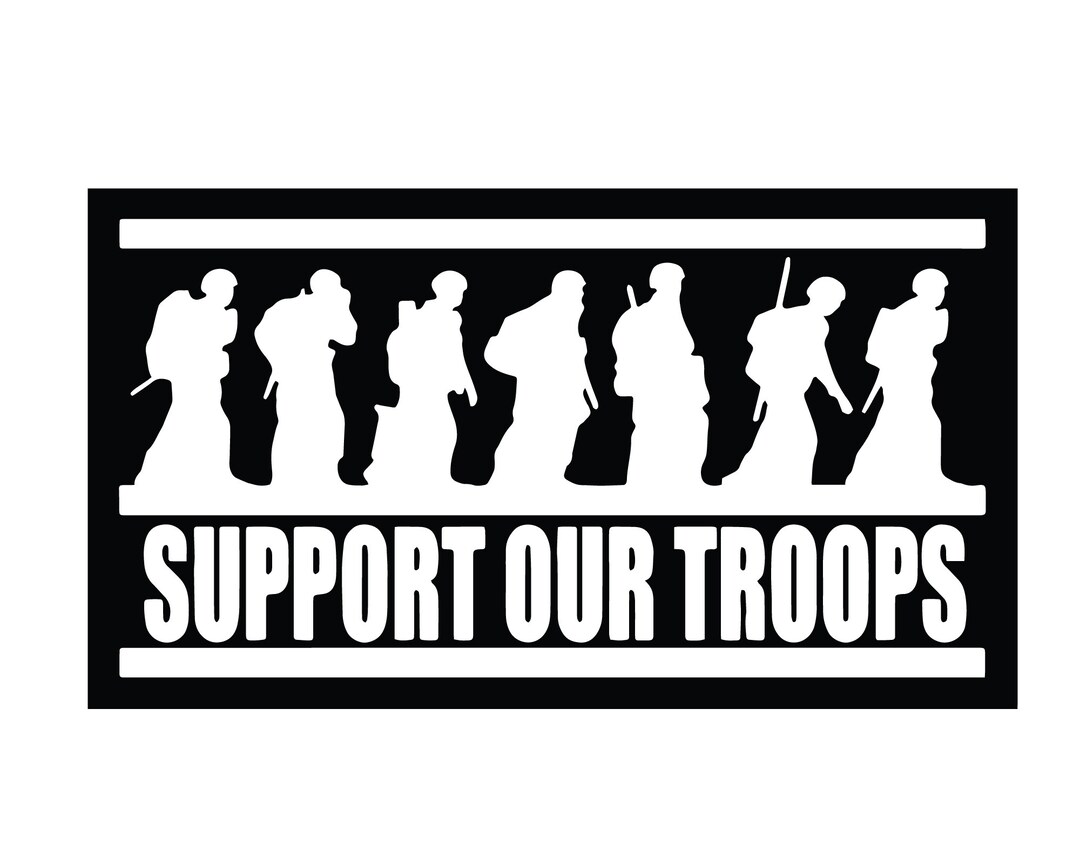 Support Our Troops SVG File Instant Download! *highest Quality* - Etsy