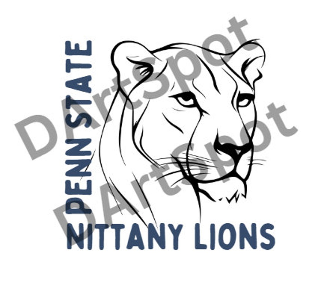 Penn State Nittany Lions SVG, PNG & JPG - Etsy
