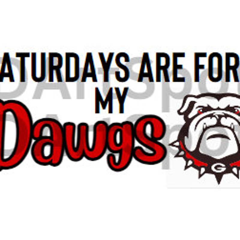 Georgia Bulldogs Svg - Etsy