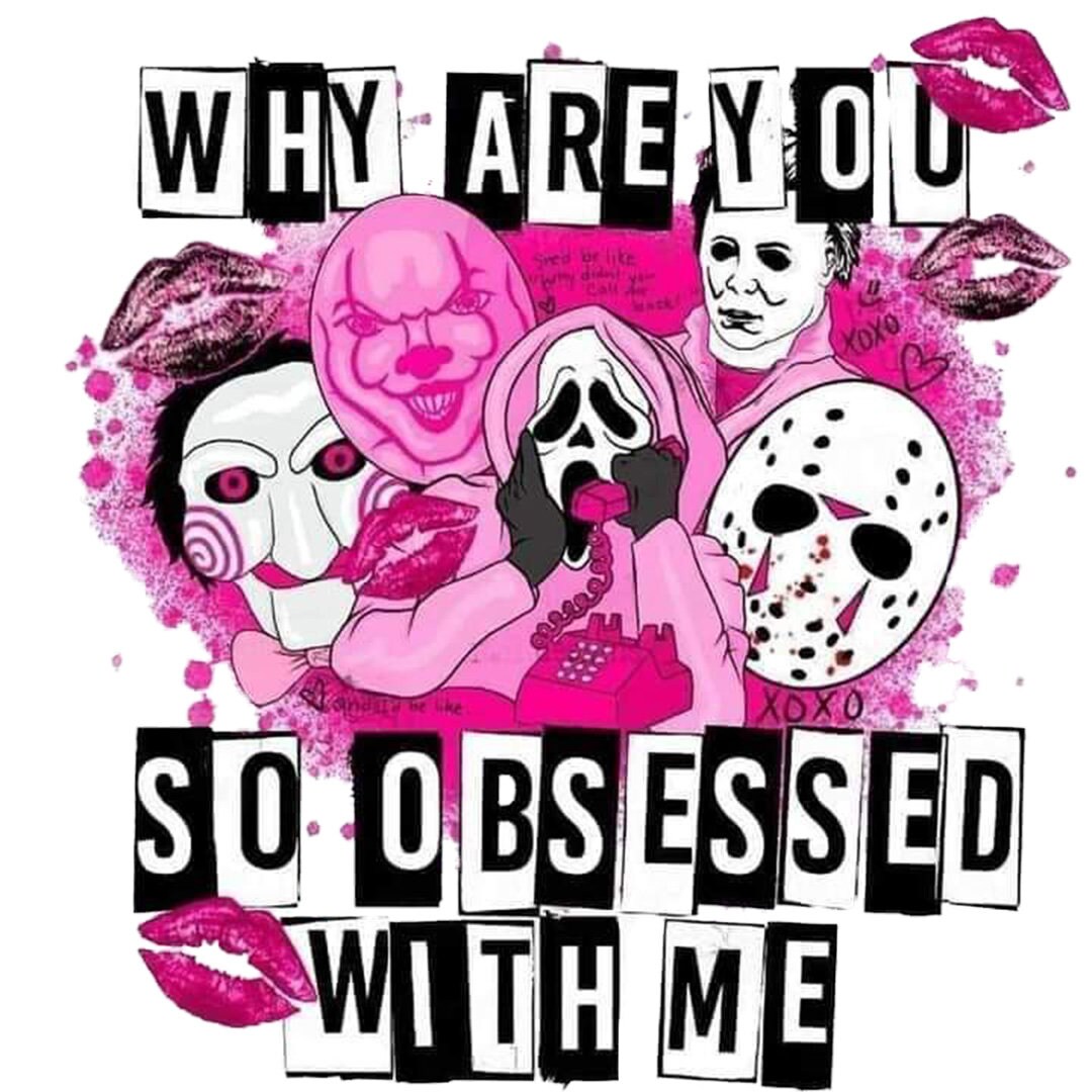 Obsessed With Me Horror PNG/JPG - Etsy
