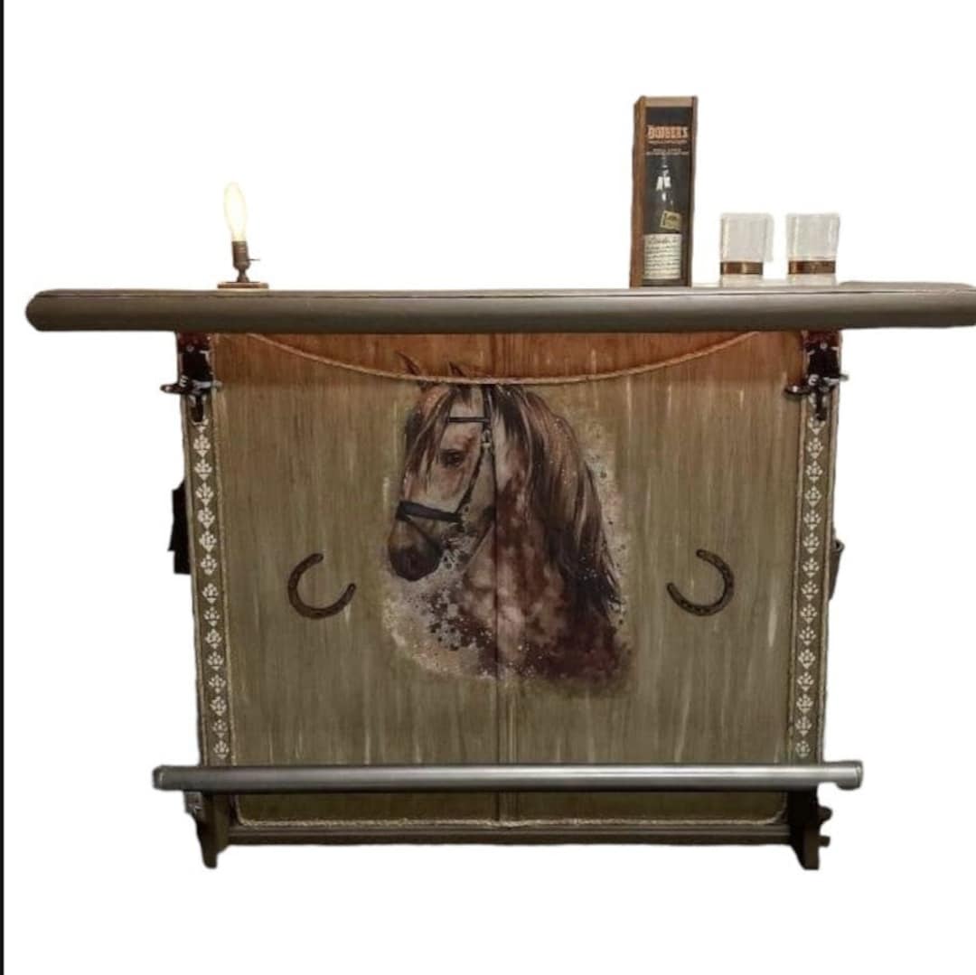 Mini Bar, Country, Western, Farmhouse, Rustic. - Etsy