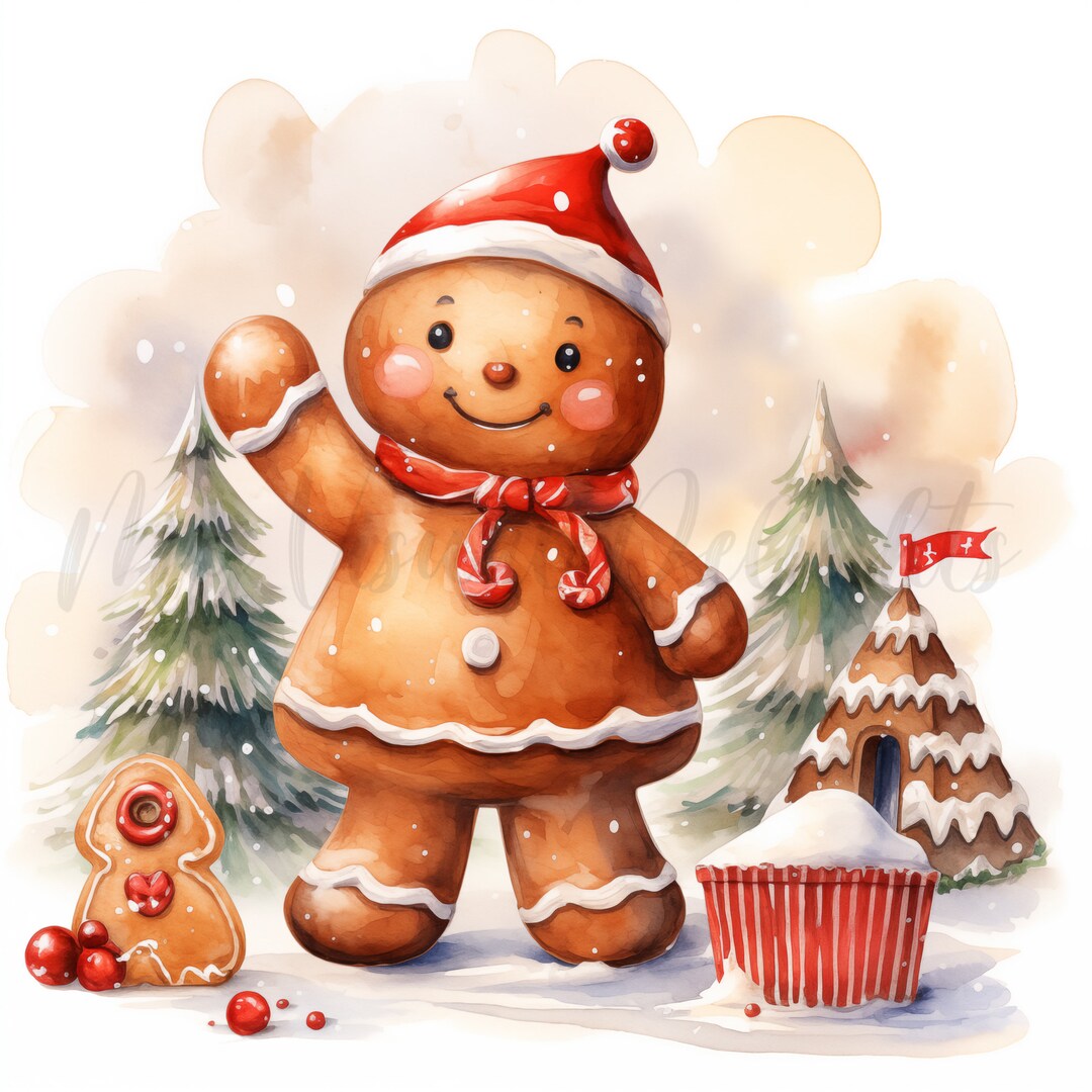 The Ultimate Gingerbread Man Collection - 10 High-quality Jpgs for ...