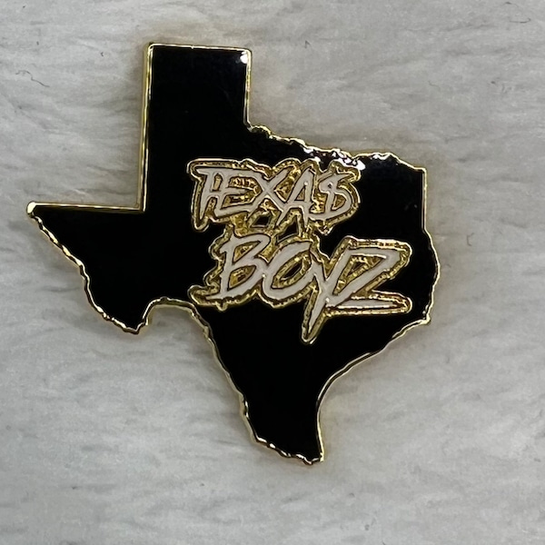 Texas Enamel Pin - Etsy