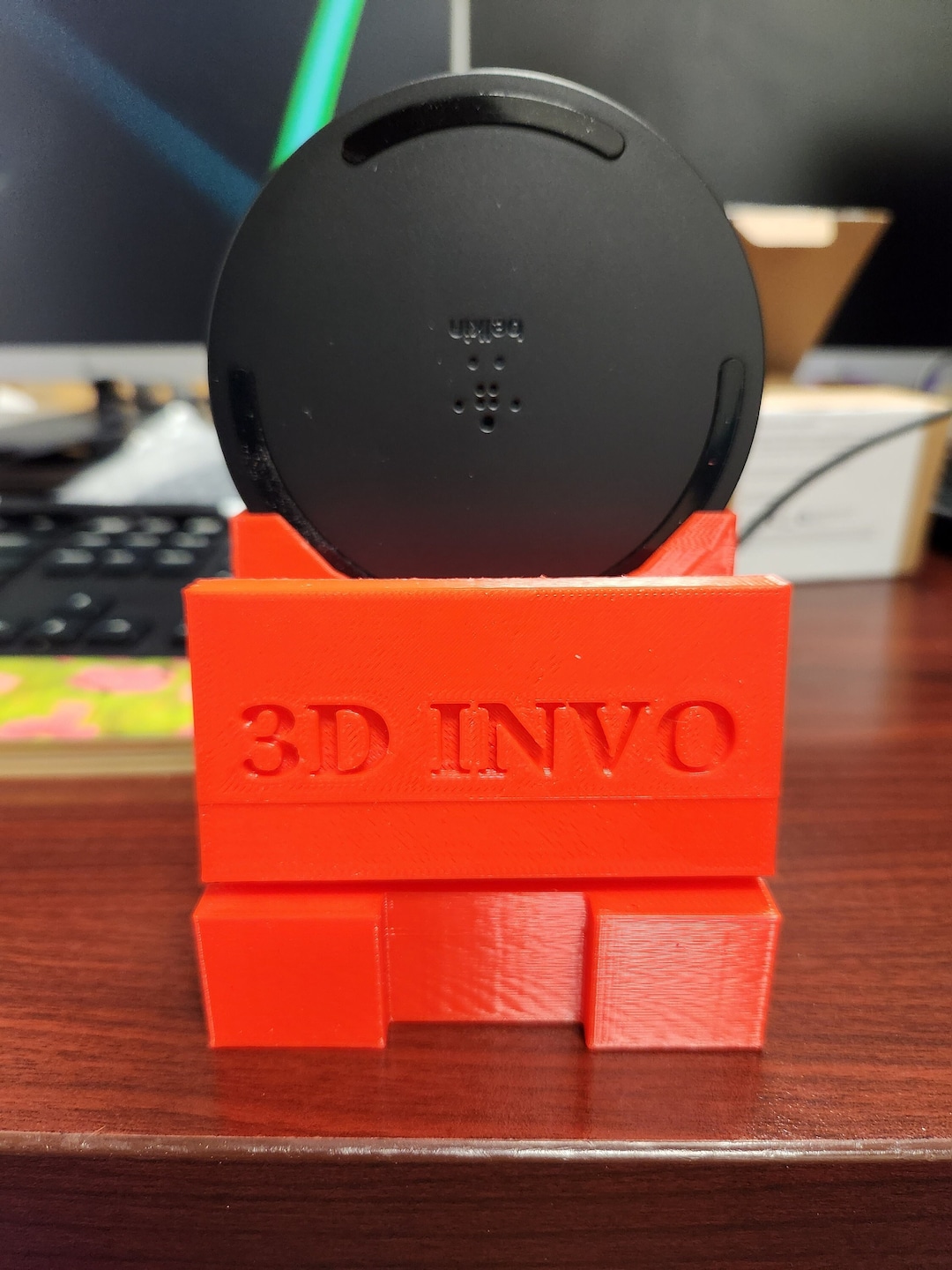 Custom Made Phone Stand With a Wireless Charger and Adapter by 3d Invo ...