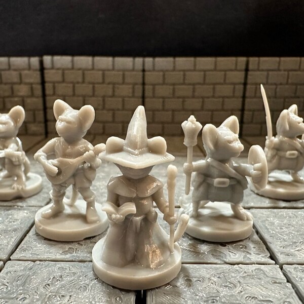 Mousefolk Miniature - Etsy