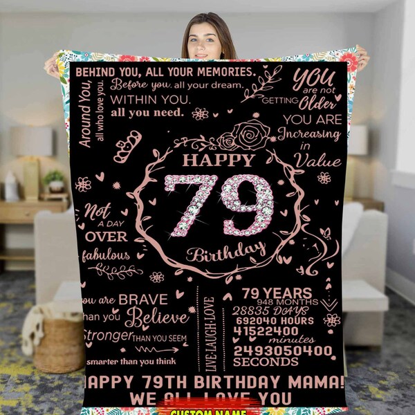 79 Year Old Birthday - Etsy