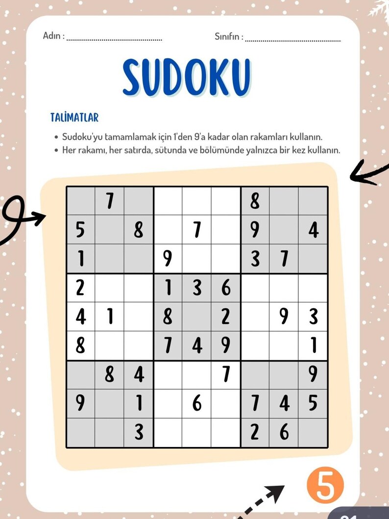 Fun Kids Puzzle Set | Printable Activity Worksheets | Digital Download ...