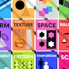 Rainbow Elements of Art Classroom Decor Bundle,principles of Design ...