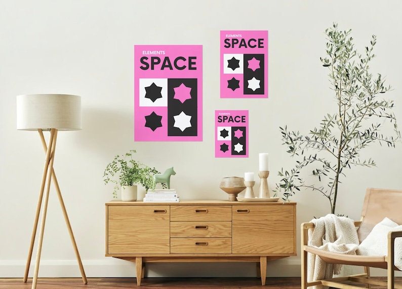 Elements and Principles of Design Posters - Etsy