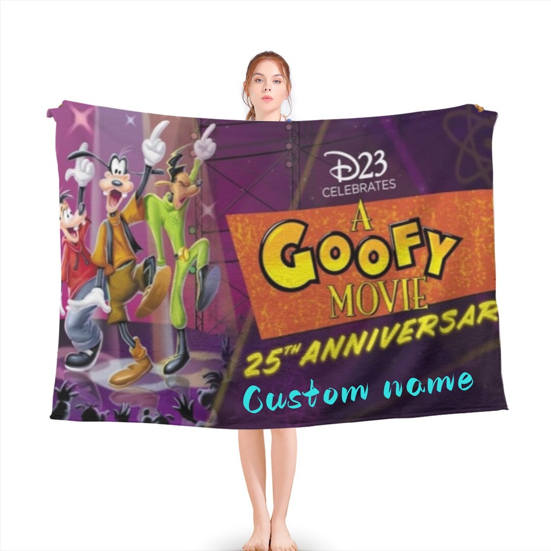 A Goofy Movie Personalized Name Blankets Custom Throw Blanket - Etsy