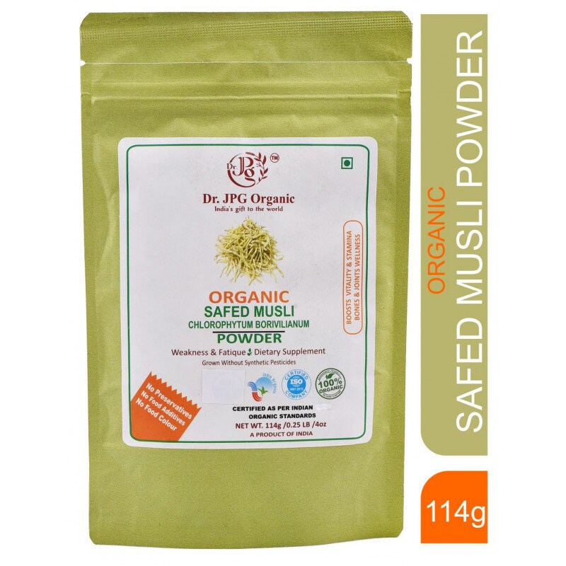 Organic Safed Musli Powder Indian Spider Plant Chlorophytum ...