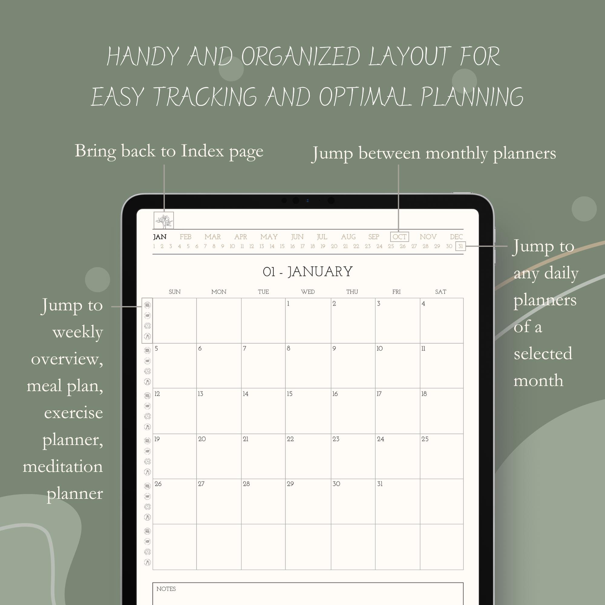 2025 Digital Planner | Goodnotes Digital Planner | Notability Planner ...