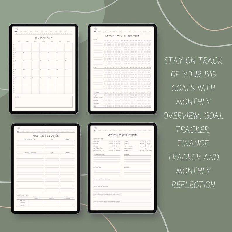 2025 Digital Planner | Goodnotes Digital Planner | Notability Planner ...