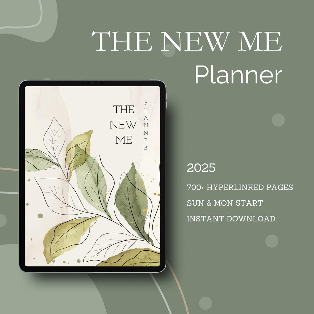 2025 Digital Planner | Ultimate Planner | Goodnotes Notability Planner ...