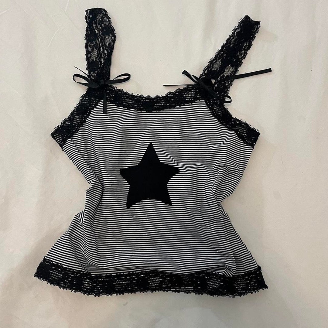 Handmade Star Tube Top Dollette Coquette Clothing ,fatal Frame Top ...