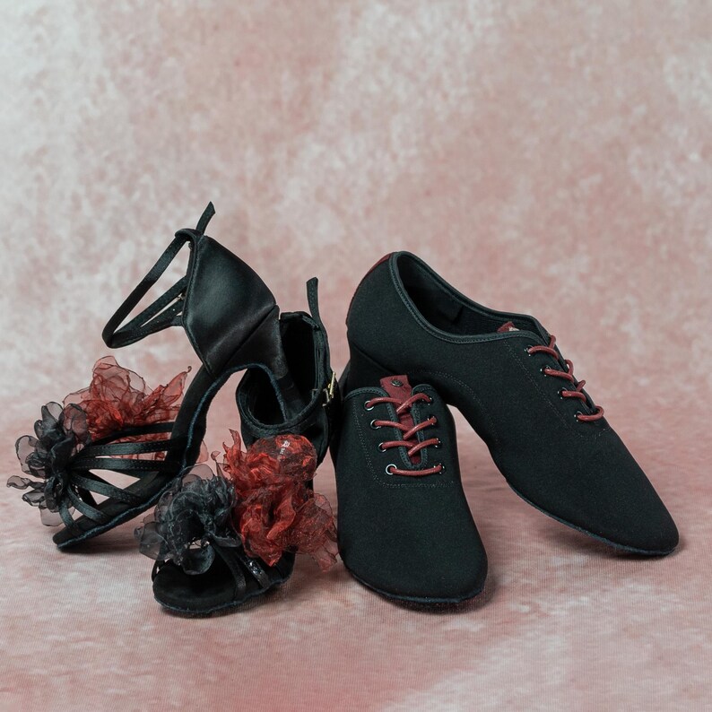Dasha Latin Dance Shoes – Dancesport Heels for Ballroom, Salsa, Bachata ...