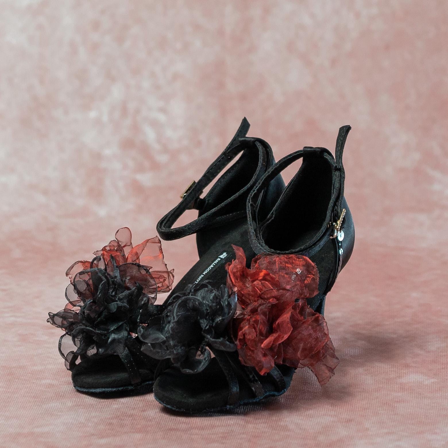 Dasha Latin Dance Shoes – Dancesport Heels for Ballroom, Salsa, Bachata ...