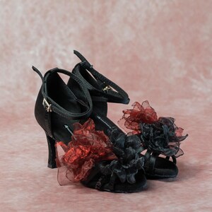 Dasha Latin Dance Shoes – Dancesport Heels for Ballroom, Salsa, Bachata ...