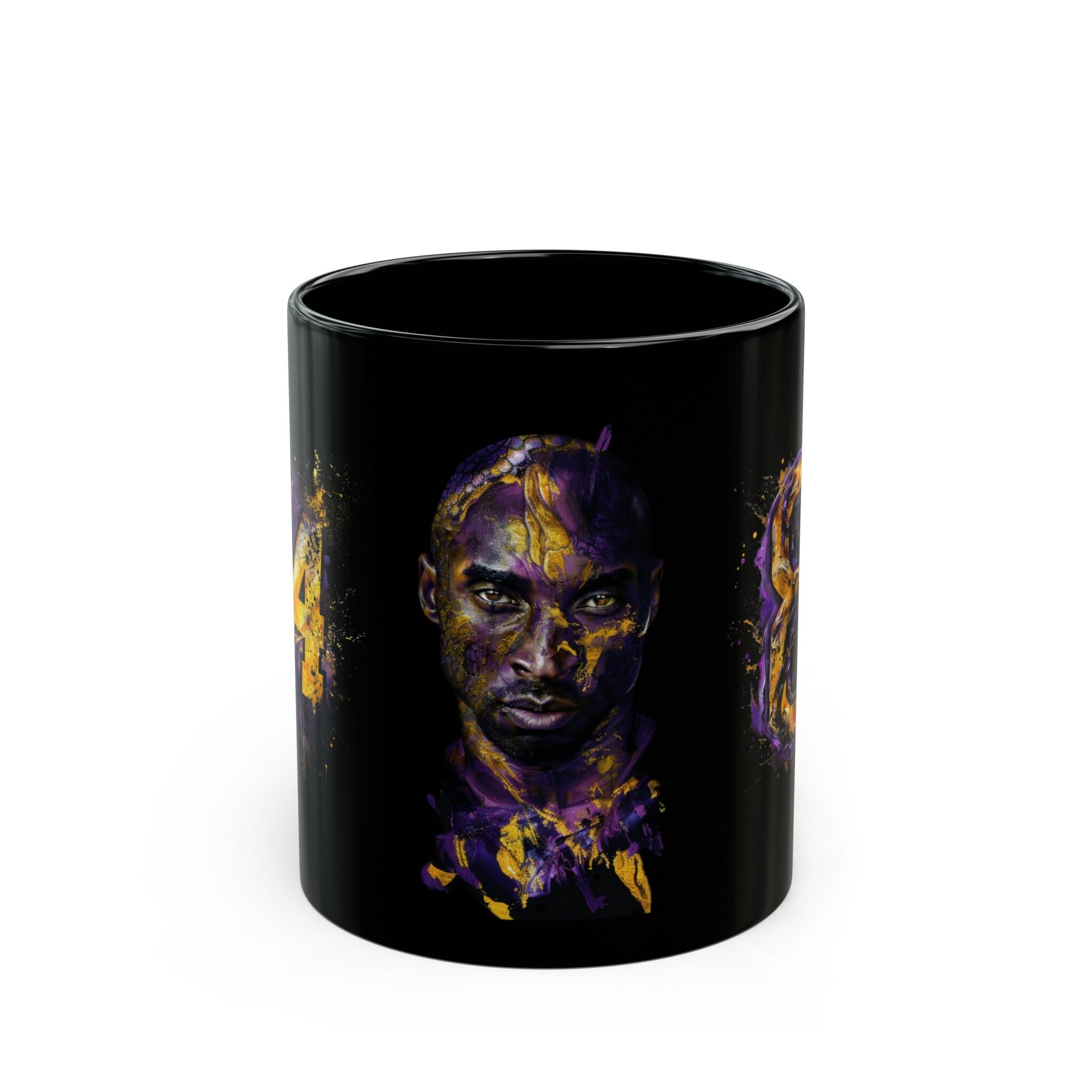 Kobe's Black Mamba Blend Tribute, Custom Art Mug - Etsy