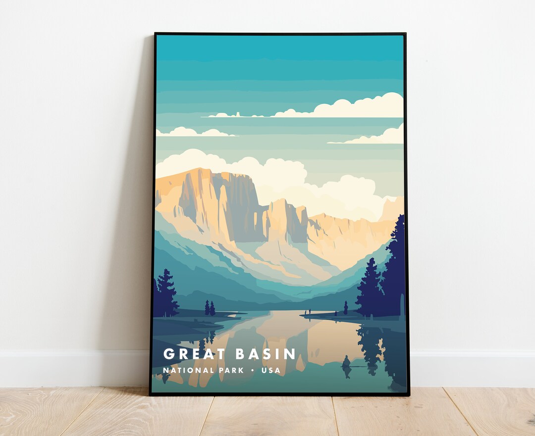 Great Basin National Park Art | Digital Print | Scenic Wall Décor ...
