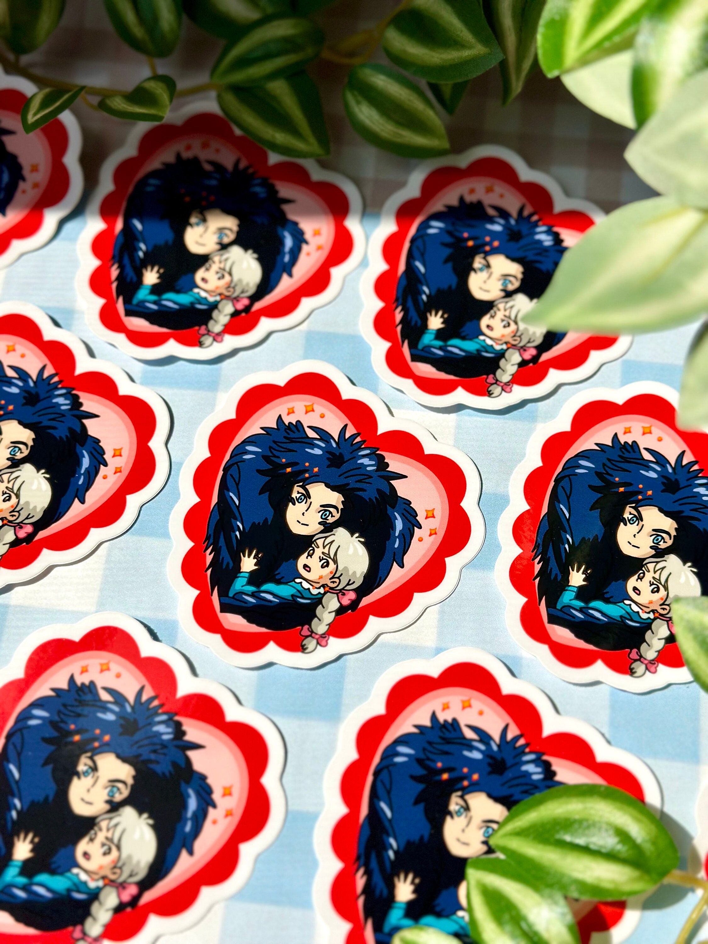 Howl and Sophie Sticker - Etsy