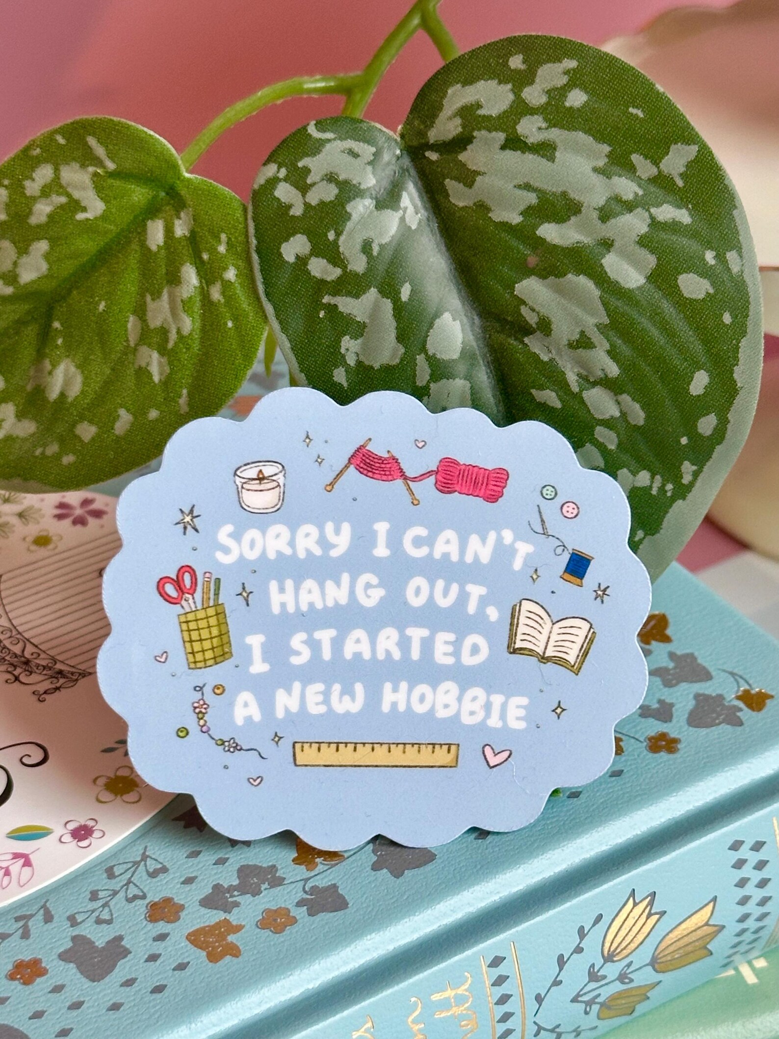 New Hobby Sticker | Laptop Decal - Etsy