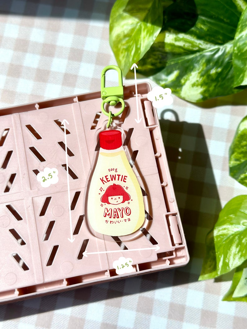 Kewtie Mayo Keychain - Etsy