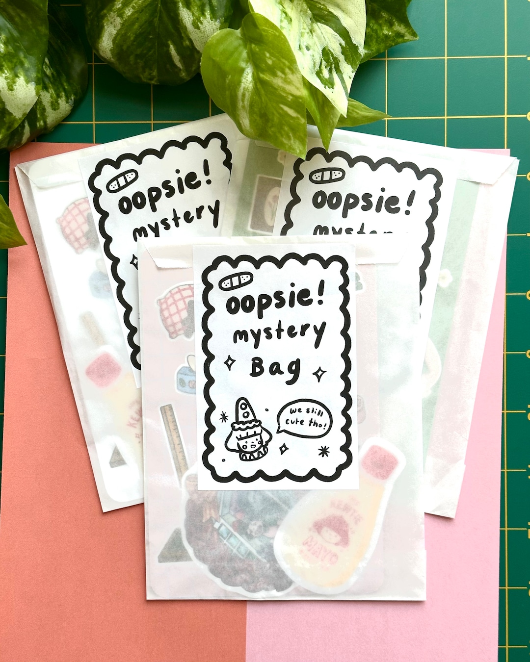 Oopsie! Mystery Sticker Bag - Etsy