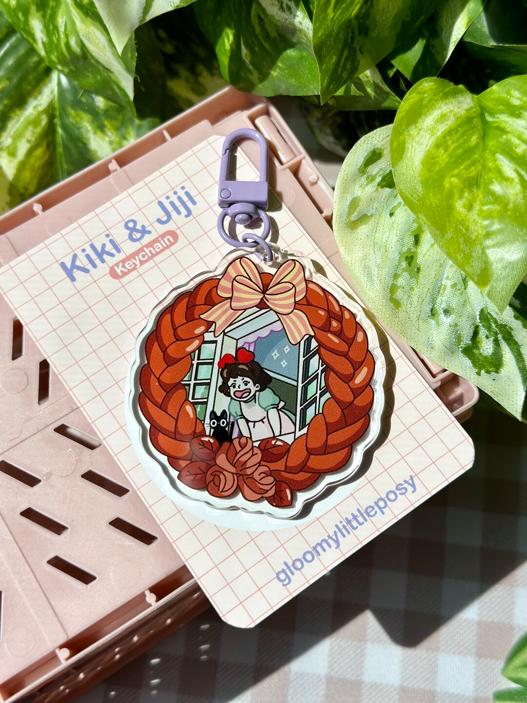 Kiki and Jiji Keychain - Etsy