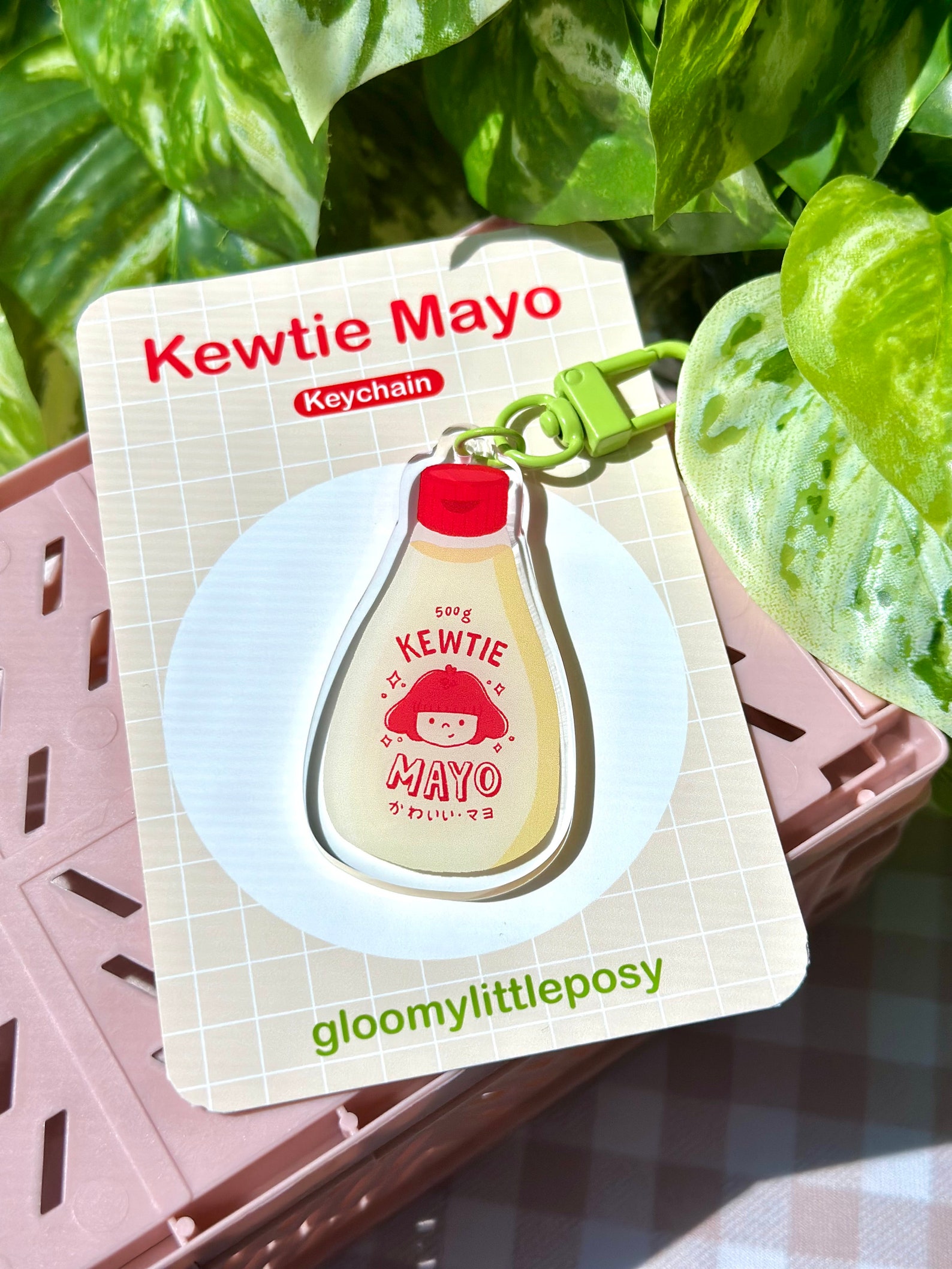 Kewtie Mayo Keychain - Etsy