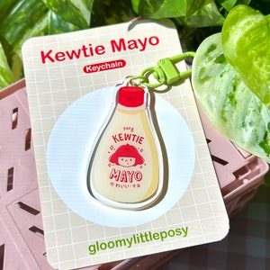 Kewtie Mayo Keychain - Etsy